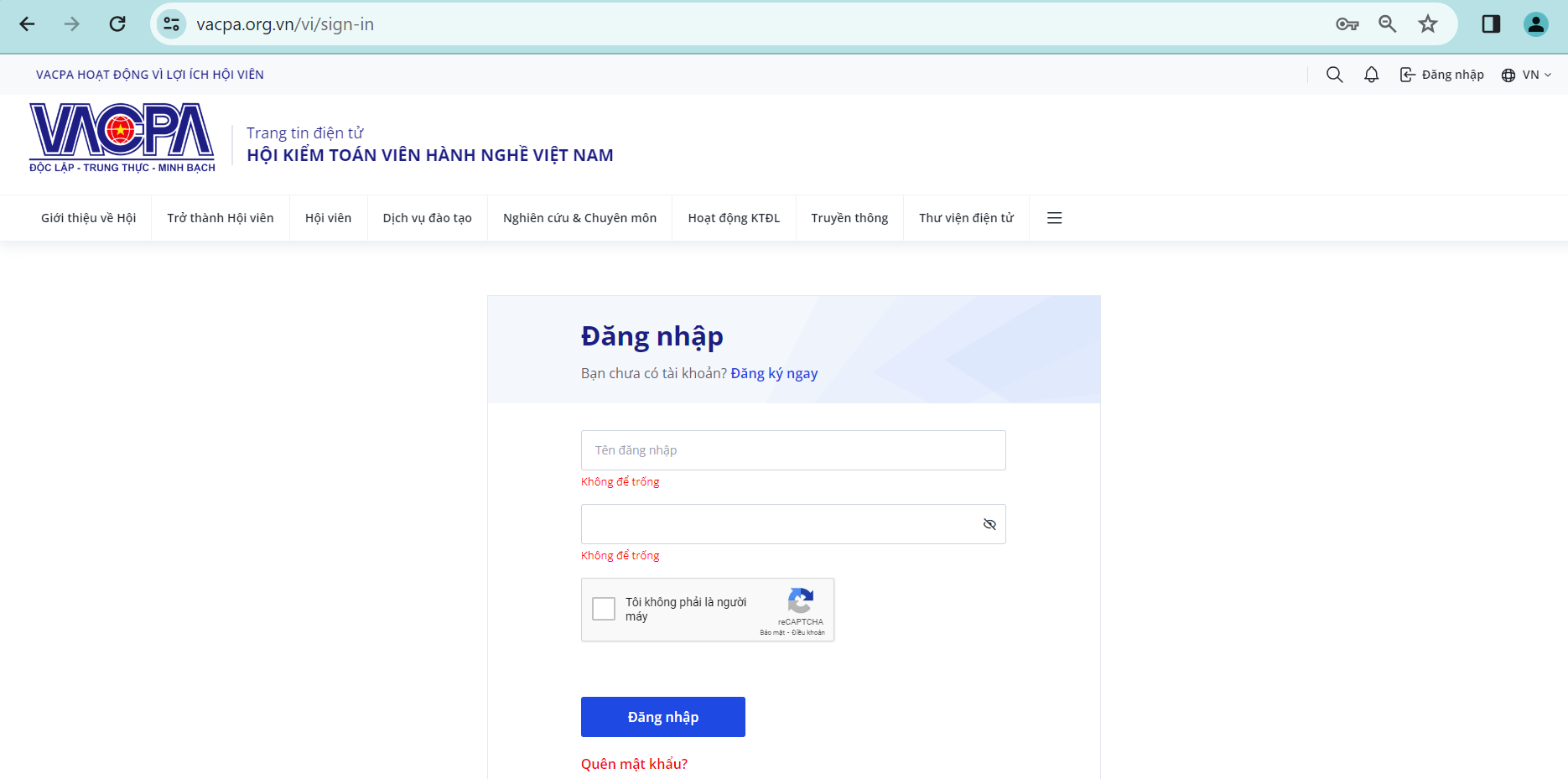 GIỚI THIỆU THƯ VIỆN ĐIỆN TỬ VACPA