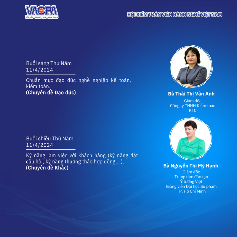 Thư mời tham dự lớp CNKT Online 11AB-2024, 02 ngày 10-11/04/2024