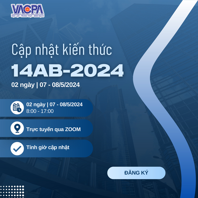 Thư mời tham dự lớp CNKT Online 14AB-2024, 02 ngày 07-08/05/2024