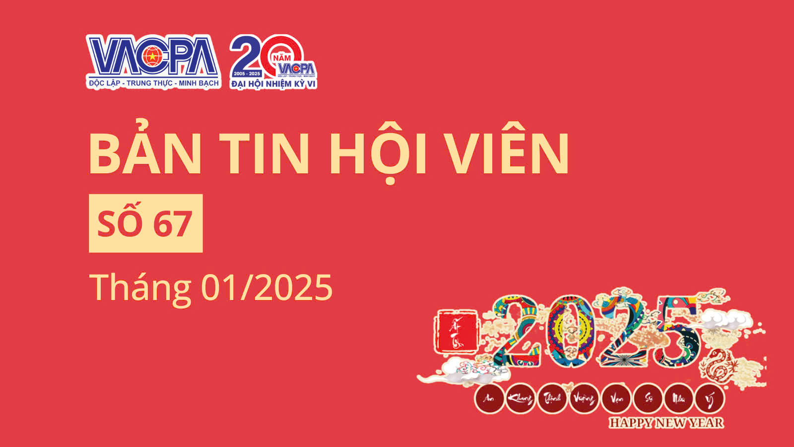 Bản tin Hội viên VACPA - Số 67