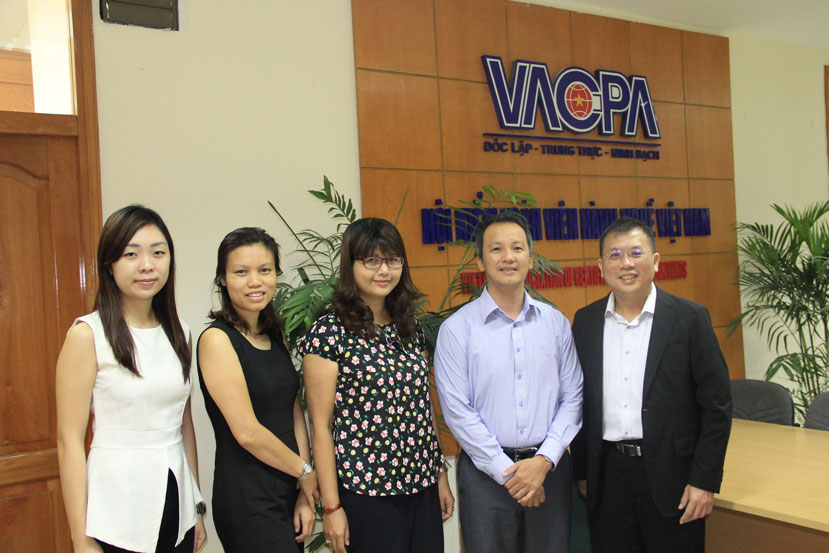 VACPA tiếp và làm việc với lãnh đạo cục phát triển doanh nghiệp quốc tế ...